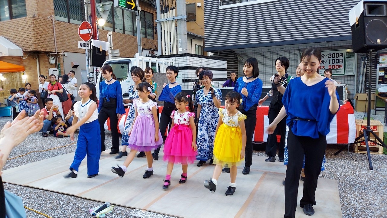 夏祭りイベント 終了しました！ | 福岡のタップダンススタジオ ARTSTEPS Neo TAP DANCE SCHOOL